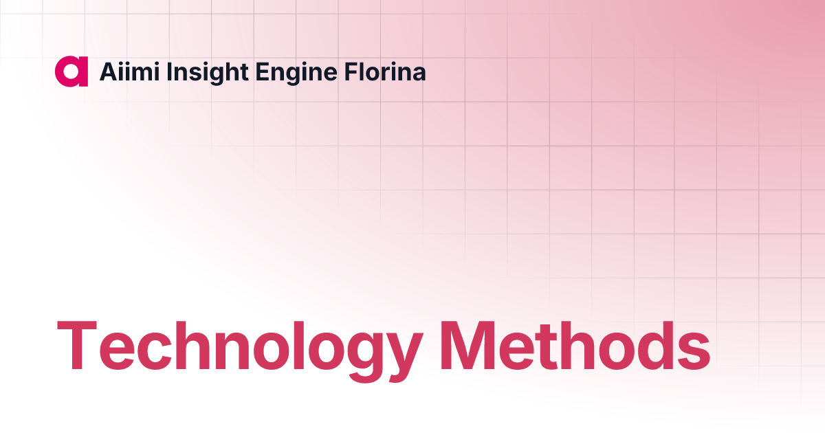 Technology Methods | Aiimi Insight Engine Florina