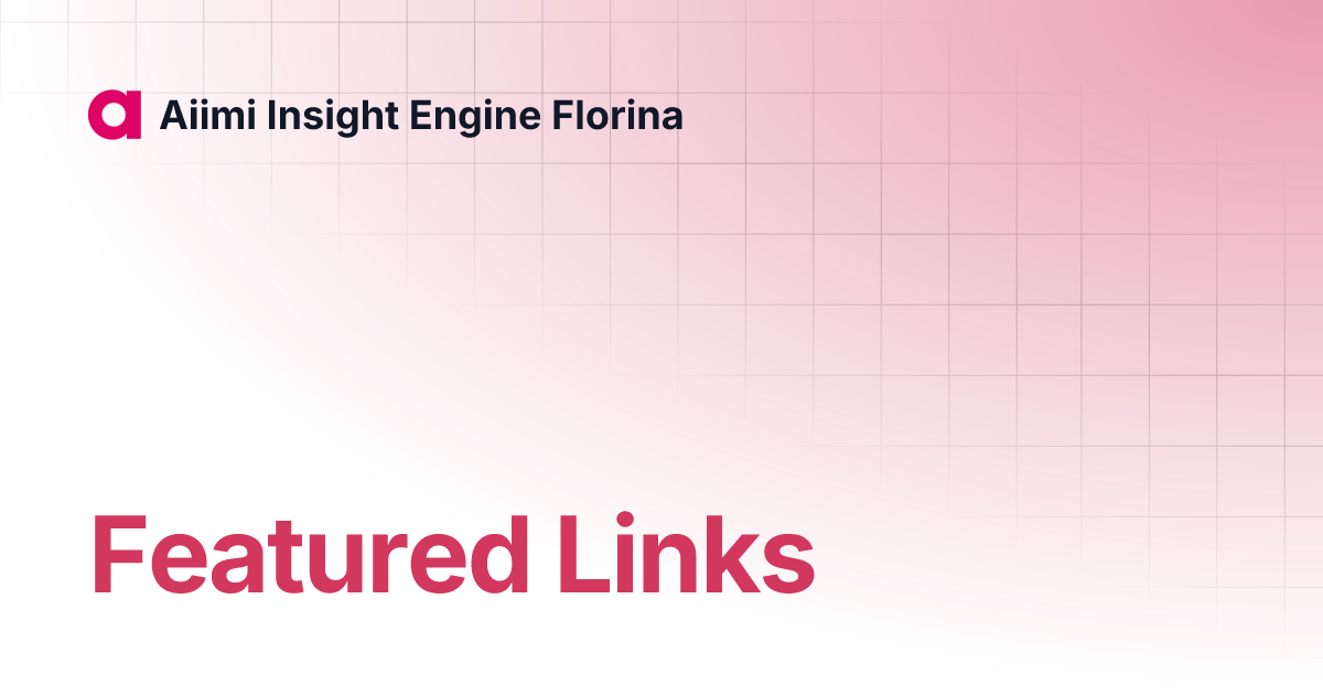 Featured Links | Aiimi Insight Engine Florina
