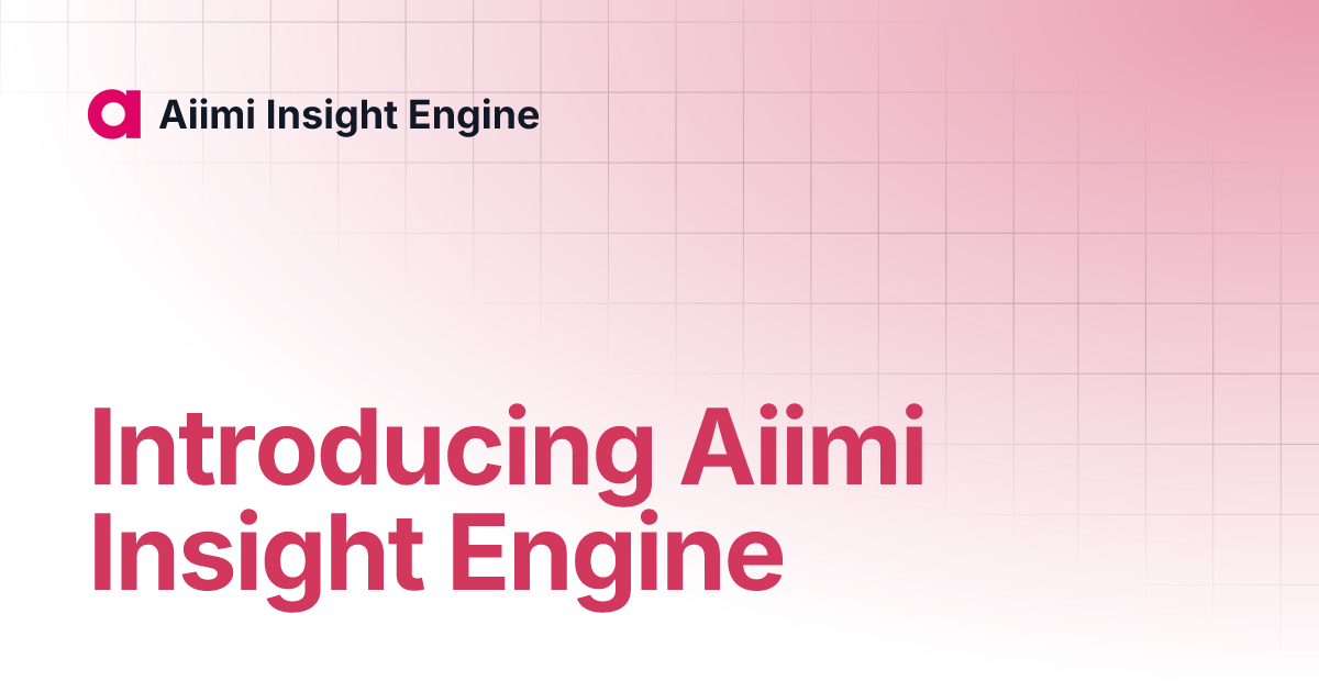 Introducing Aiimi Insight Engine | Aiimi Insight Engine